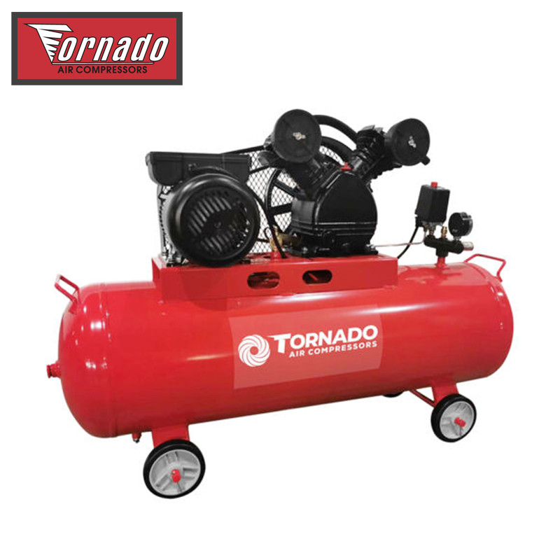 Tornado Légkompresszor 100 liter 10 bar V-motoros 3 LE TCP10